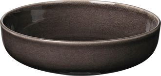 Broste Copenhagen Broste Copenhagen Nordic Coal flache Schale Ø 17 cm, Schwarz