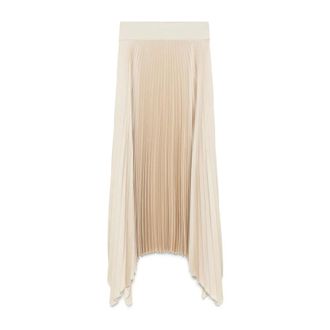 Joseph Femme, Jupes, Blanc, Taille: 40 FR Ade Midi Skirt