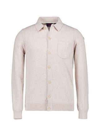 N.Z.A. Herren Pullover beige unifarben