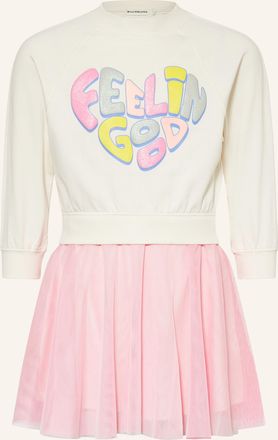 BILLIEBLUSH Kleid Im Materialmix weiss