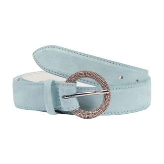 Orciani Femme, Accessoires, Bleu, Taille: 85 CM Cintura Classica Soft