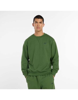 New Balance Athletics - Sweat ras de cou en tissu &eacute;ponge - Vert alpin fonc&eacute;
