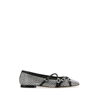 Mach & Mach Verzierte Stoffballerinas Schuhe - - Shoes - Damen - Grau - 36 EU