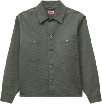 Kenzo Homme, Vestes, Vert, Taille: L Veste L&eacute;g&egrave;re