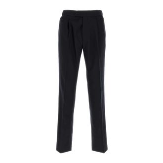 Brioni Wool Pant - - Trousers - Herren - Blau - M