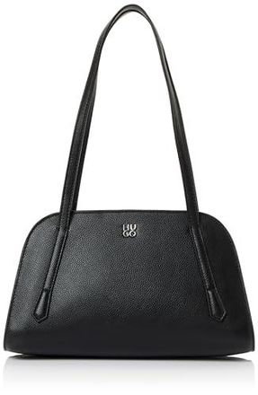 HUGO BOSS Chris 2.0_shbag Long, Sac à bandoulière Femmes, Noir, Kompakt Or Mittelgroß