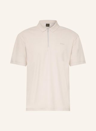 HUGO BOSS Jersey-Poloshirt Ribnylon beige