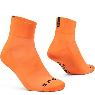 GripGrab Chaussettes Été Légères SL Performance Eyecatching 2 Longueurs Chaussettes de Cyclisme Vélo de Course VTT