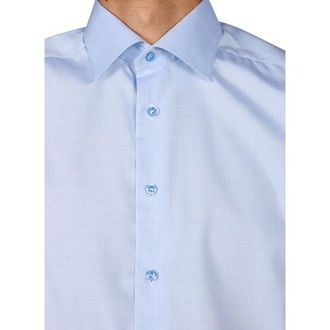 Eton Chemise col classique &agrave; carreaux en coton