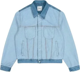 Arte Homme, Vestes, Bleu, Taille: M Veste en jean Inside/out