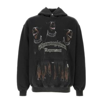 Represent Represent, Homme, Sweatshirts et sweats &agrave; capuche, Gris, Taille: M Thoroughbred SweaT-shirt en Coton Charbon