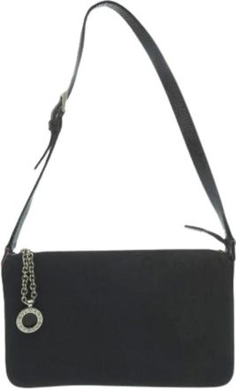 Bulgari Sac bandouli&egrave;re vintage doccasion - Femme - Pre-owned - Noir - Taille: ONE Size