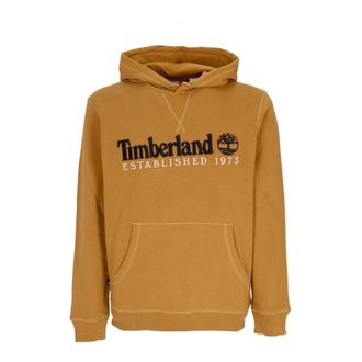 Timberland Vintage Logo Hoodie Wheat - - Sweatshirts & Hoodies - Herren - Braun - S