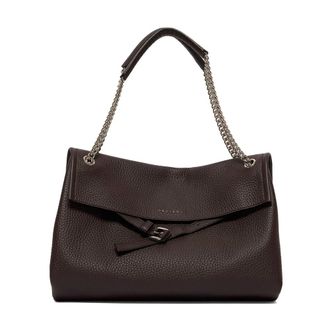 Orciani Venus Soft Midi Schultertasche - - Bags - Damen - Braun - ONE SIZE
