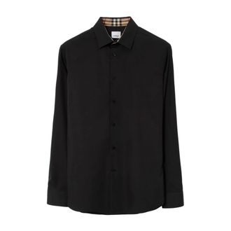 Burberry Stilvolles Hemd - - Shirts - Herren - Schwarzk - XL
