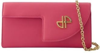 Patou Hobo Bags - Wallet On Chain - Leather - Pink - Gr. unisize - in Rosa - für Damen