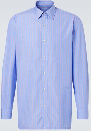 Charvet Hemd aus Baumwollpopeline