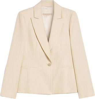 Pennyblack Femme, Vestes, Blanc, Taille: 40 FR Pbpebano Blazer