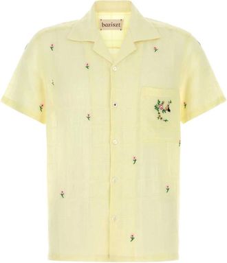 Baziszt Baziszt, Homme, Chemises, Jaune, Taille: XS Lovely Shirt