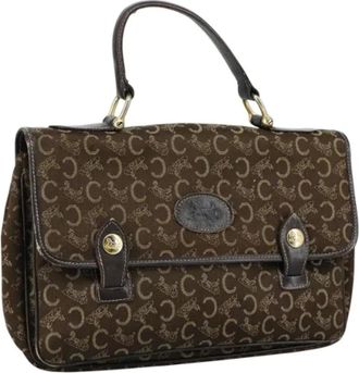 Celine Pre-owned Toile sacs-main - Femme - Pre-owned - Brun - Taille: ONE Size