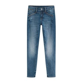 Desigual Jean Skinny en Denim - Femme - Jeans - Bleu - Taille: 38 FR