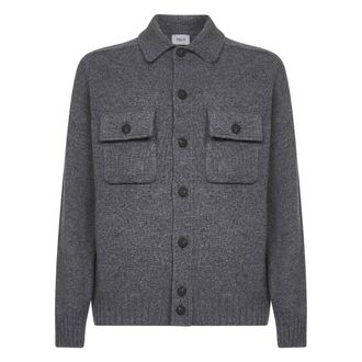 D4.0 D 4.0 M&auml;ntel - - Knitwear - Herren - Grau - XL