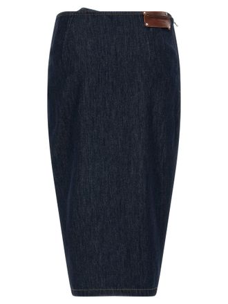 Dries Van Noten Sinas Skirt - Navy