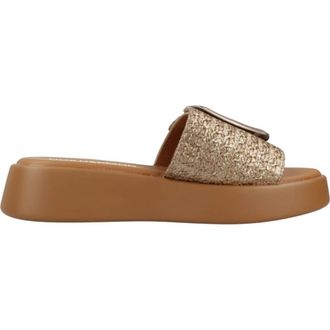 Noa Harmon Zimt Slider - - Shoes - Damen - Braun - 39 EU