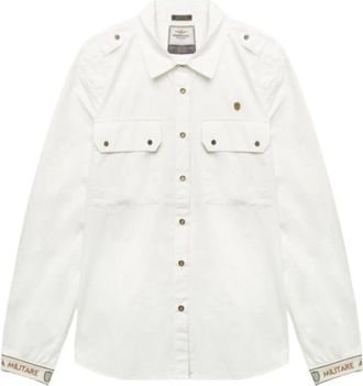 Aeronautica Femme, Blouses et Chemises, Blanc, Taille: 42 FR Blouses & Chemises