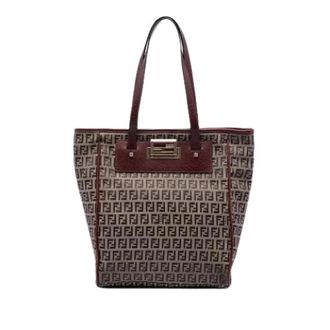 Fendi Pre-owned Canvas Tote - Femme - Pre-owned - Brun - Taille: ONE Size