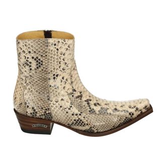 Sendra Braune Leder Herrenstiefel - - Shoes - Herren - Braun - 46 EU