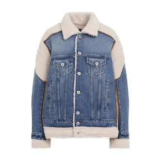 Jean Paul Gaultier Femme, Vestes, Bleu, Taille: 38 FR Veste Bleue Femme &Eacute;levez Style