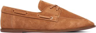 Calvin Klein Halbschuhe Calvin Klein Ess Boatshoe Suede HW0HW03290 Braun