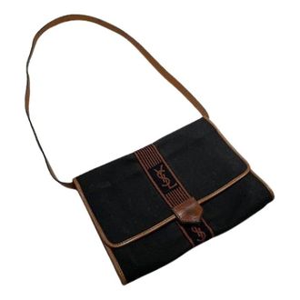 Saint Laurent Pre-owned Cross Body Bag - Femme - Pre-owned - Noir - Taille: ONE Size