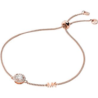 Michael Kors MKC1206AN791 Damen Armband Silber 925 Rose wei&szlig; Zirkonia 20 cm