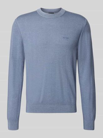 Boss Orange by Hugo Boss Regular Fit Pullover aus reiner Schurwolle Modell Kestefo