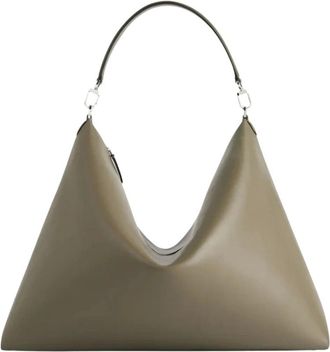Toteme Femme, Sacs, Vert, Taille: ONE Size Tortora Hardware