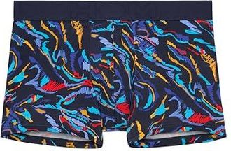 HOM Bali Boxer Briefs, Bleu, XL Mens