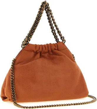 Stella McCartney Womens Orange Polyester Shoulder Bag