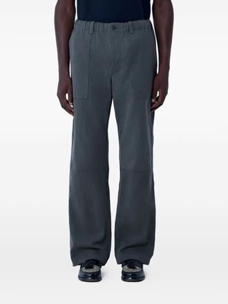 Gucci panelled elasticated trousers - Grau