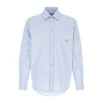 Valentino Garavani Popeline Hemd - - Shirts - Herren - Blau - XL