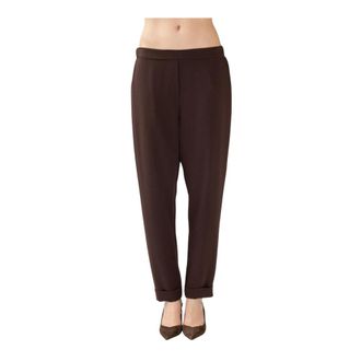 P.A.R.O.S.H. Pantaloni a sigaretta - - Trousers - Damen - Braun - L