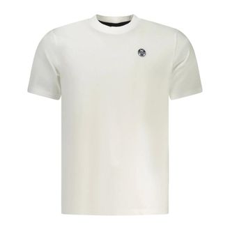 North Sails Homme, Tops, Blanc, Taille: S T-shirt &agrave; manches courtes