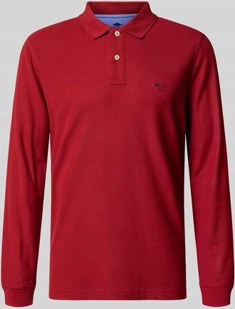 Fynch-Hatton Regular Fit Poloshirt mit Logo-Stitching