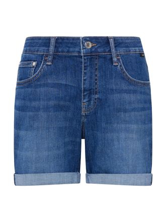 Mavi Damen Pixie Jeans-Shorts, Dark Brushed STR, 27