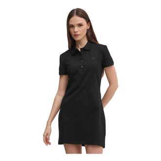 Lacoste Femme, Robes, Noir, Taille: 40 FR Short Robes