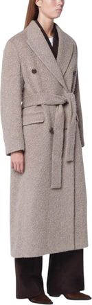 Golden Goose Femme, Manteaux, Gris, Taille: 40 FR Cappotto Doppiopetto