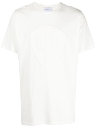 Family Fir$t Milano t-shirt en coton à motif brodé - Blanc