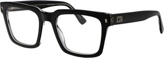 Dsquared2 Homme, Accessoires, Noir, Taille: 52 MM Lunettes Optiques Iconiques Mod&egrave;le 0013