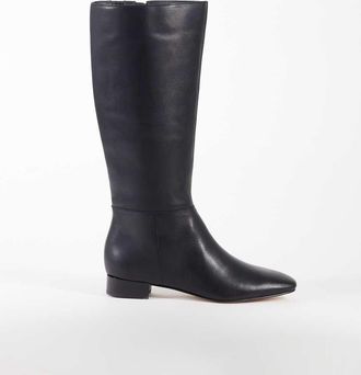 Dolce Vita Tywin kniehohe Stiefel aus schwarzem Leder
